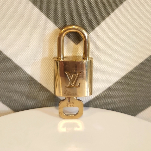 Louis Vuitton | Other | Lv Lock Key 3 Rare France Stamp | Poshmark